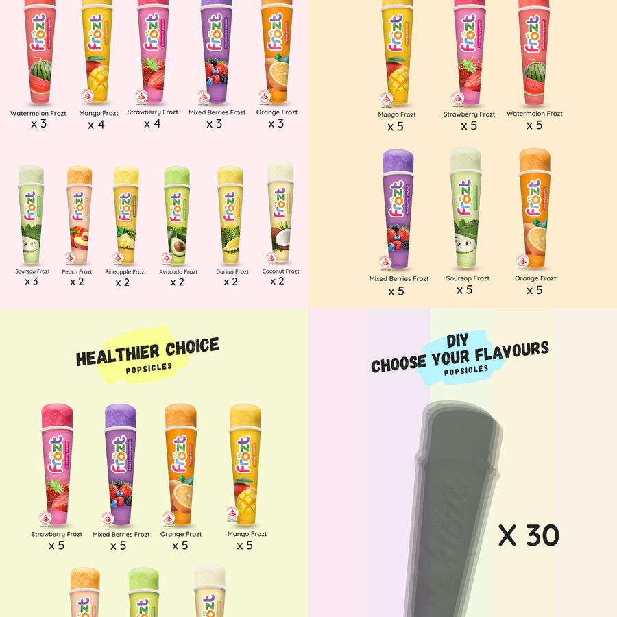 Frozt | Popsicles For Everyone | Popsicles Made In Singapore