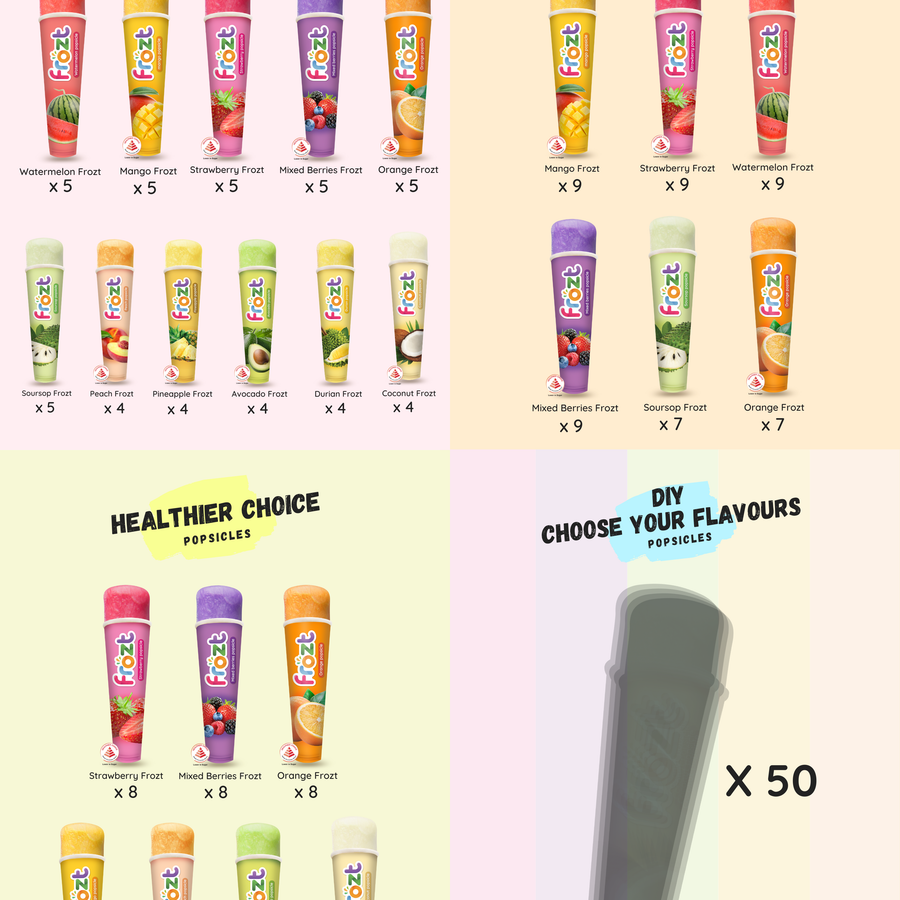 Frozt | Popsicles For Everyone | Popsicles Made In Singapore