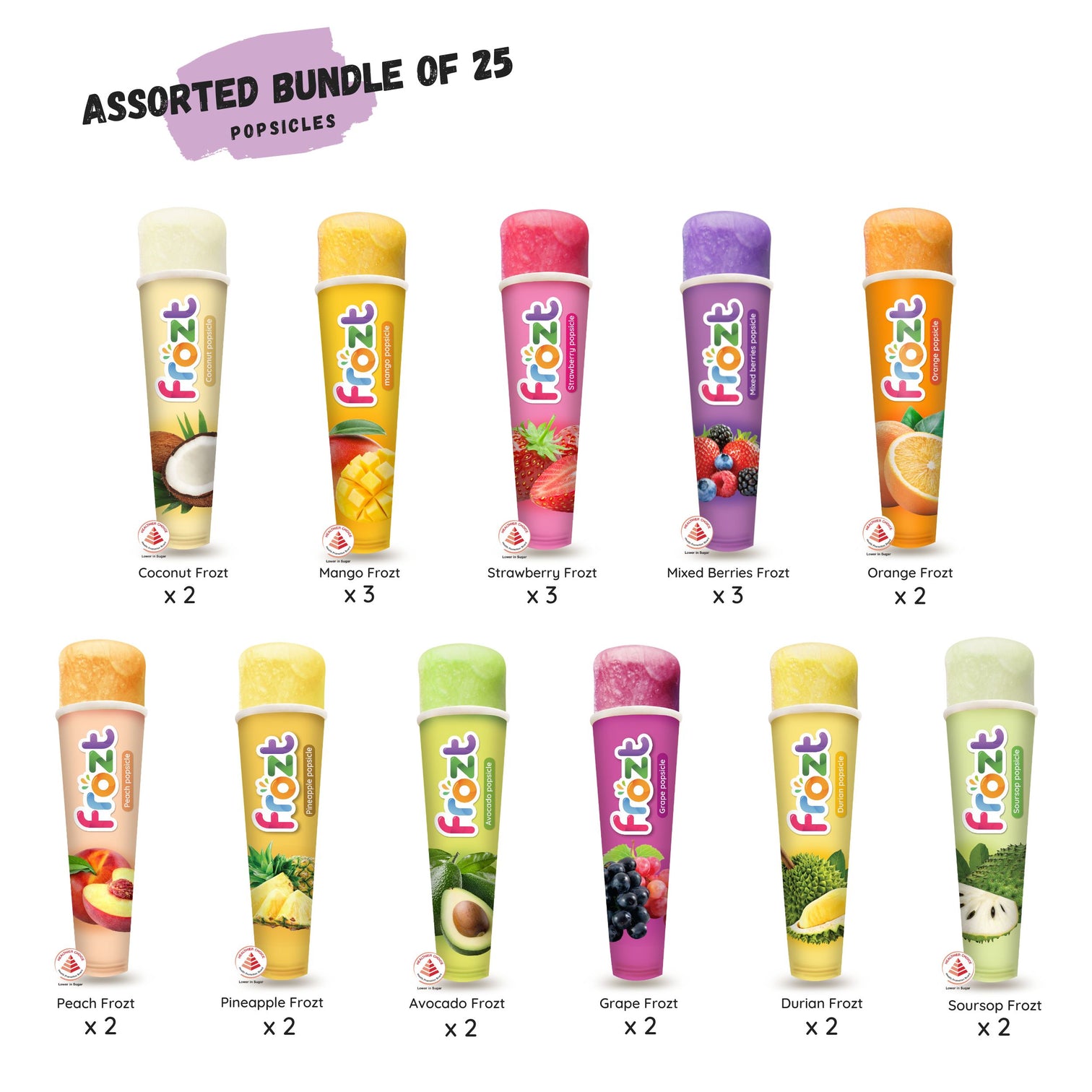 Assorted Bundles | Frozt | Popsicles for Everyone